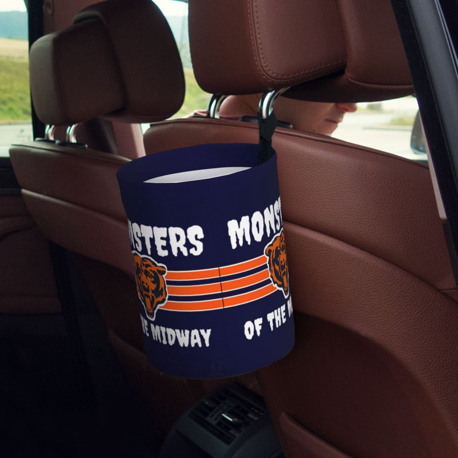 Chicago America Football Team-Inspired Car Trash Can - 600D Oxford ...