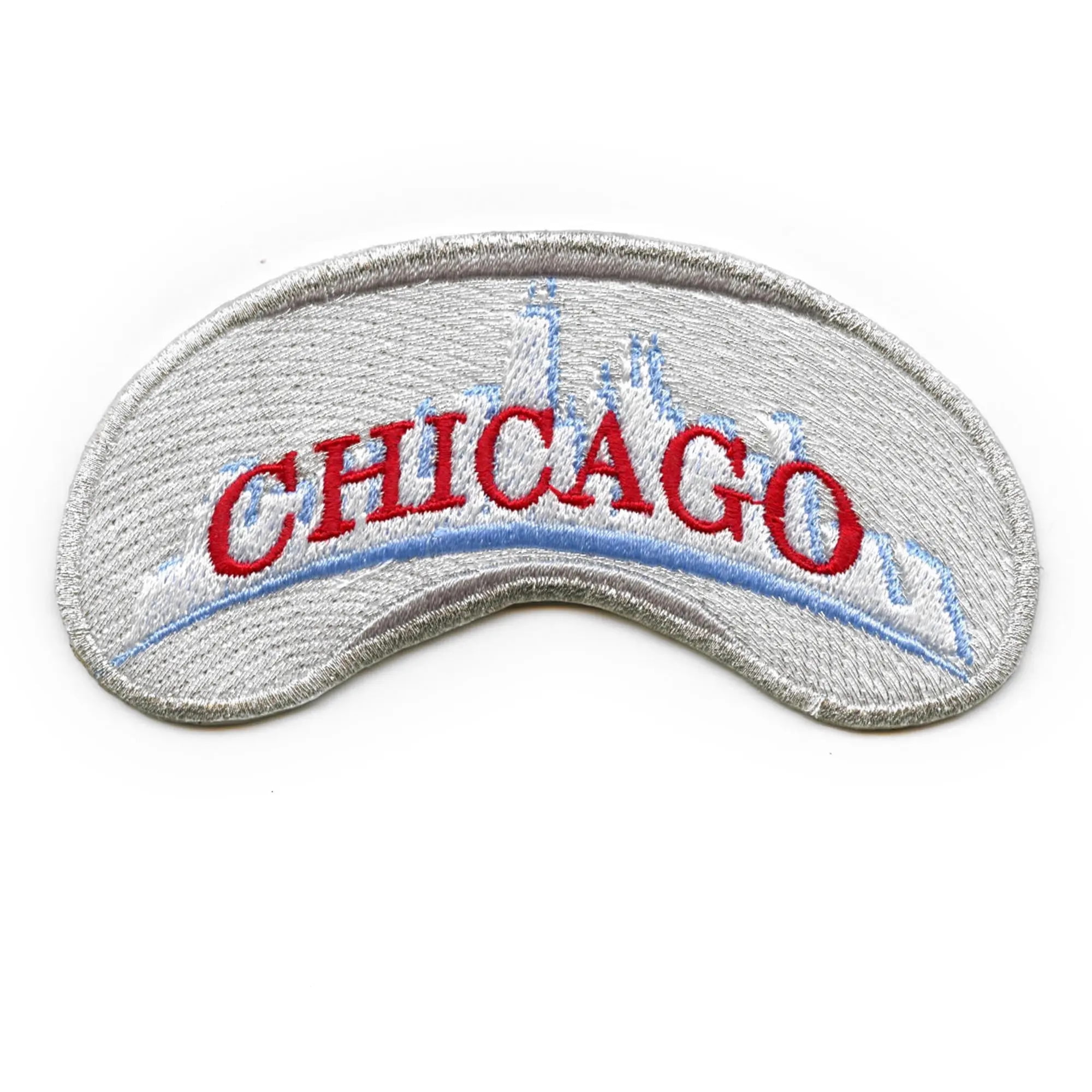 Chicago Bean Cloud Gate Patch Skyline Illinois Downtown Embroidered Iron On - Walmart.com