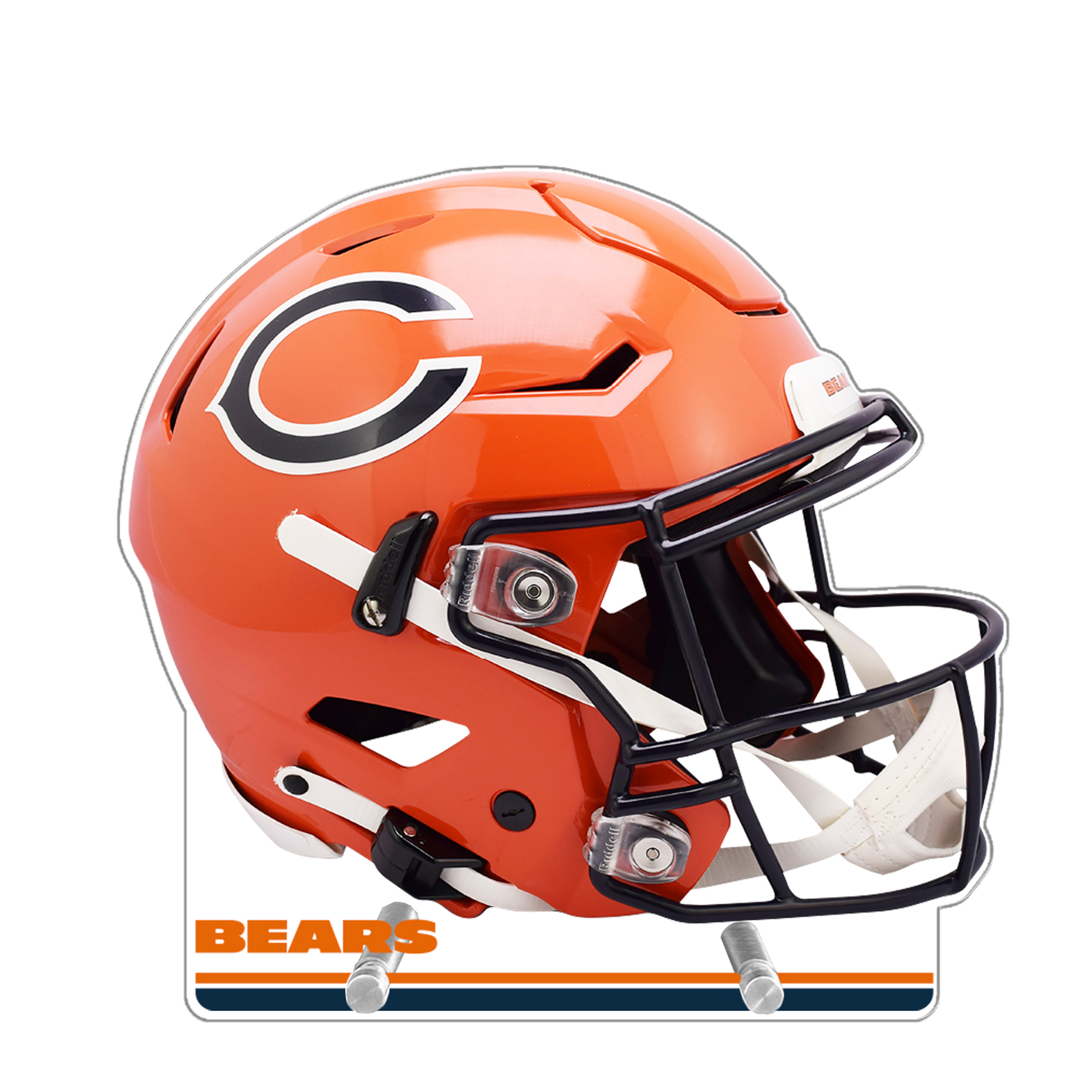 Chicago Bears 13" Speed Helmet Acrylic Plaque - Walmart.com
