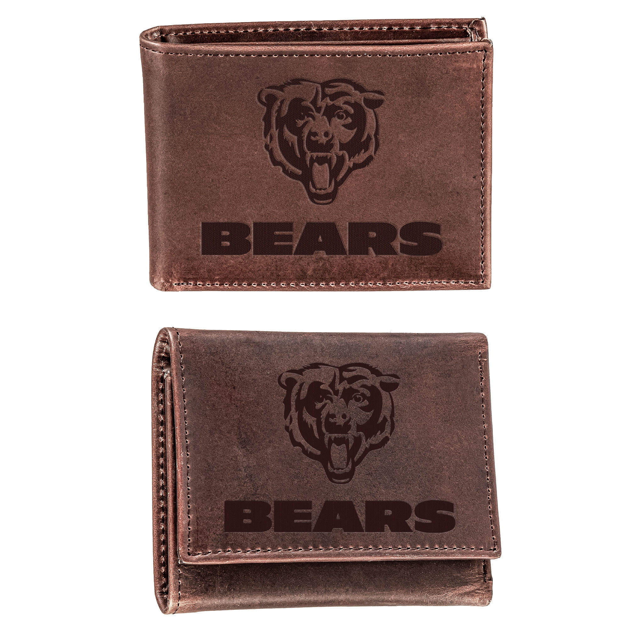 Chicago Bears Bifold & Trifold Wallet Two-Piece Set - Walmart.com