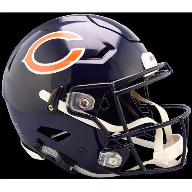 Chicago Bears Helmet Authentic Full Size SpeedFlex Style - Walmart.com