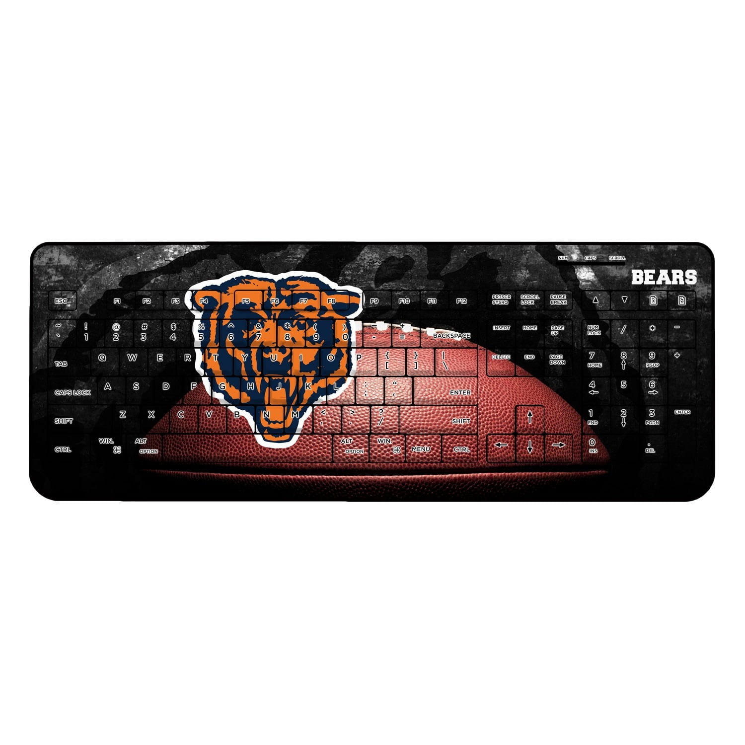 Chicago Bears Legendary Design Wireless Keyboard - Walmart.com