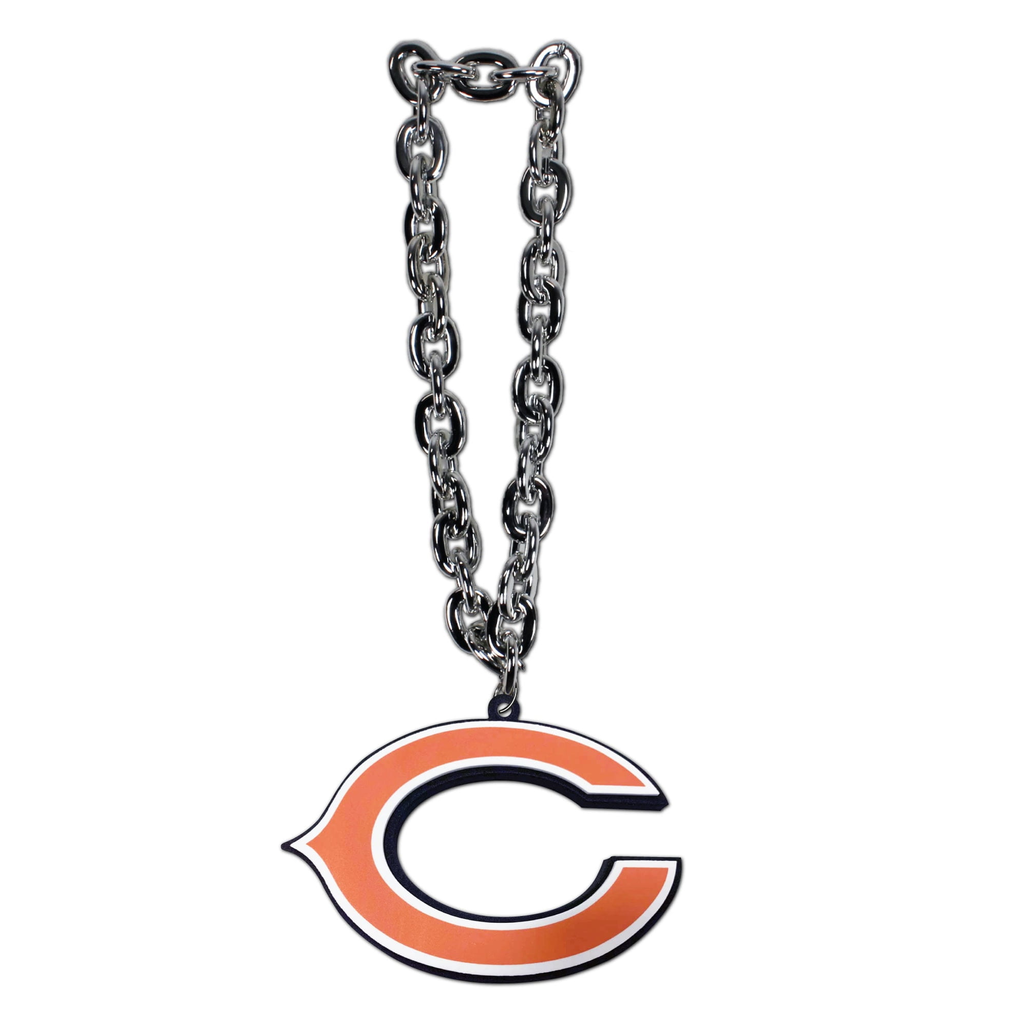 MOJO Chicago Bears Superfan Chain Necklace, Oversized Foam Logo ...
