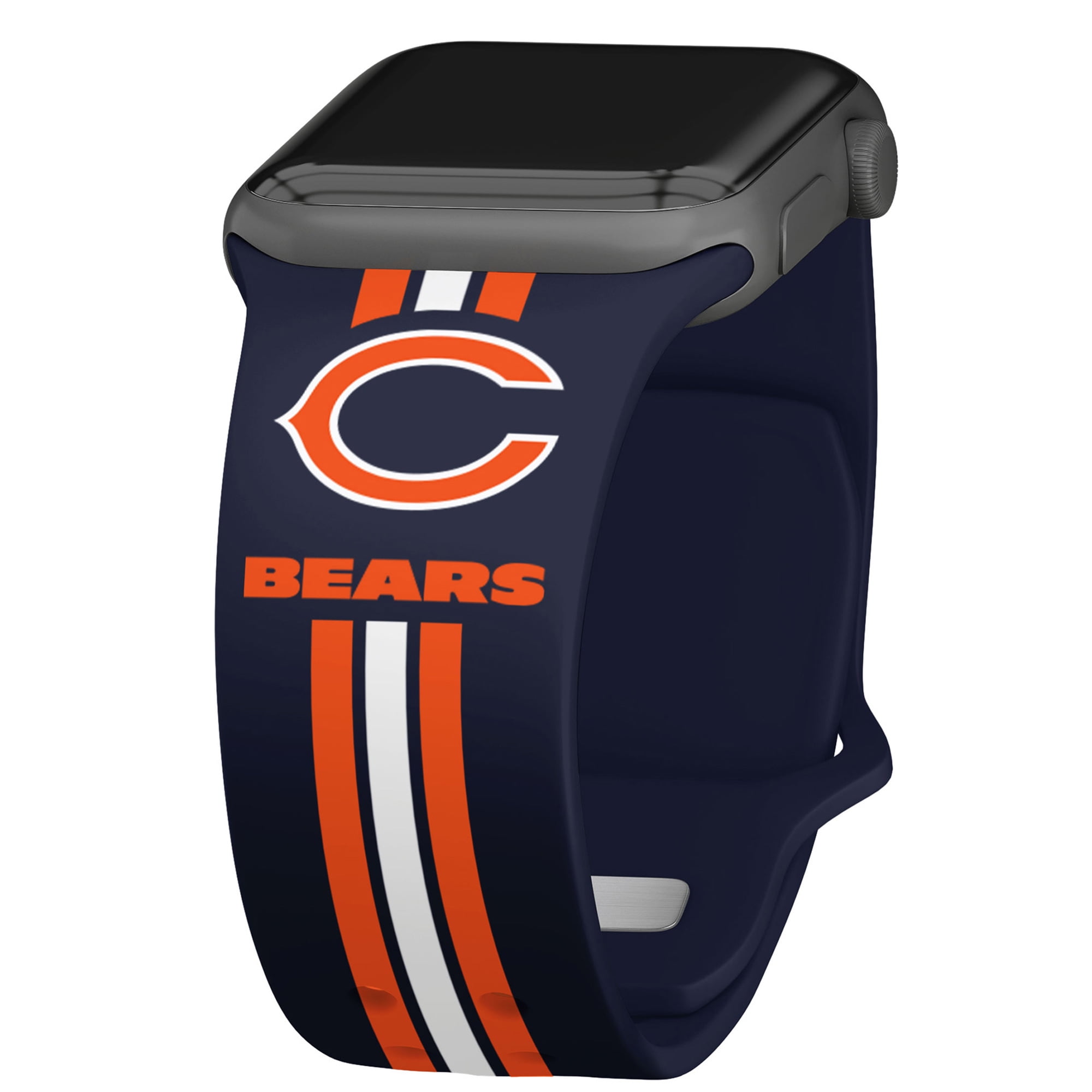 Chicago Bears Silicone Apple Watch Band - Walmart.com