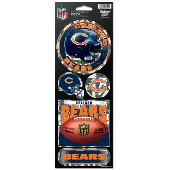 Chicago Bears Stickers Prismatic - Walmart.com