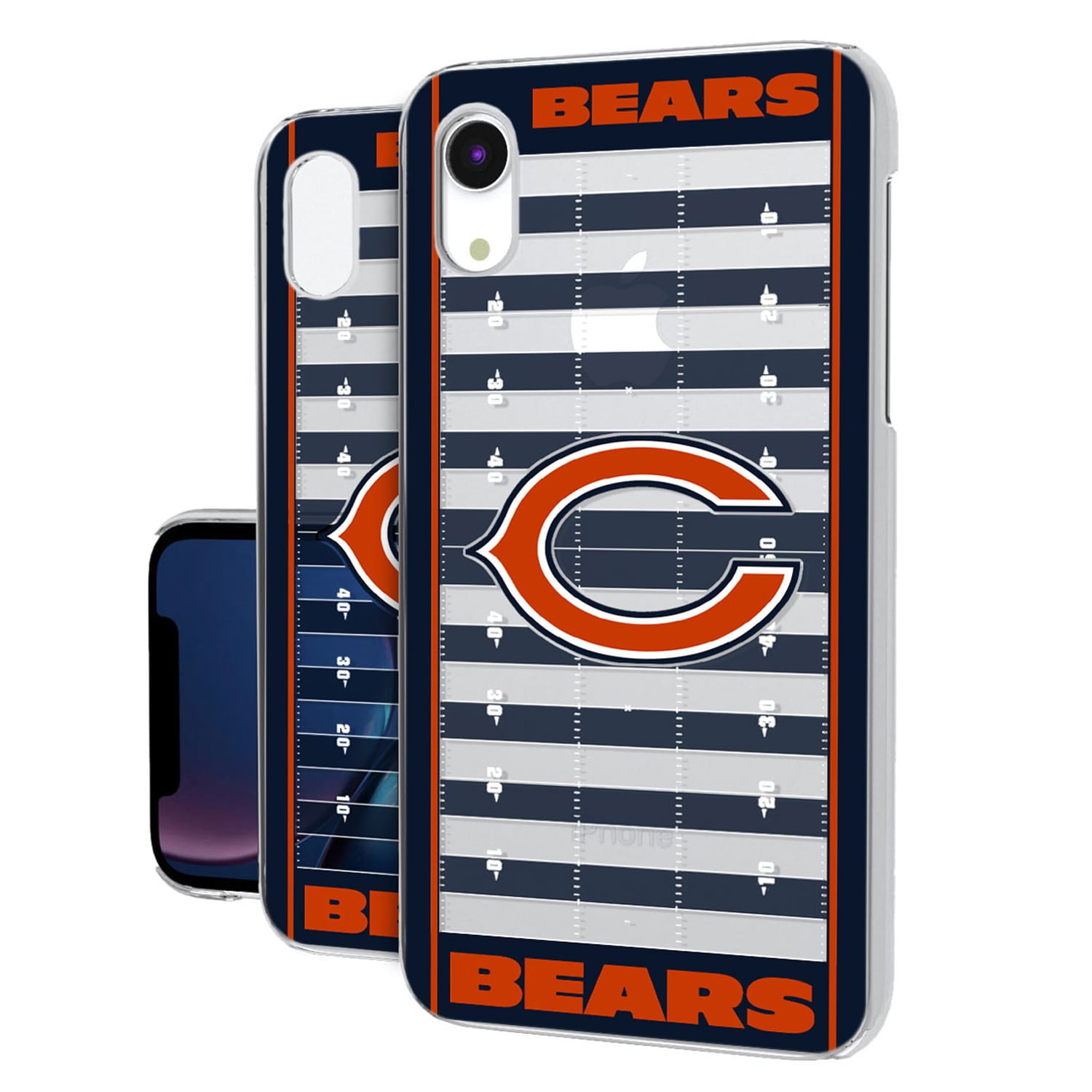 Chicago Bears iPhone Clear Field Design Case - Walmart.com