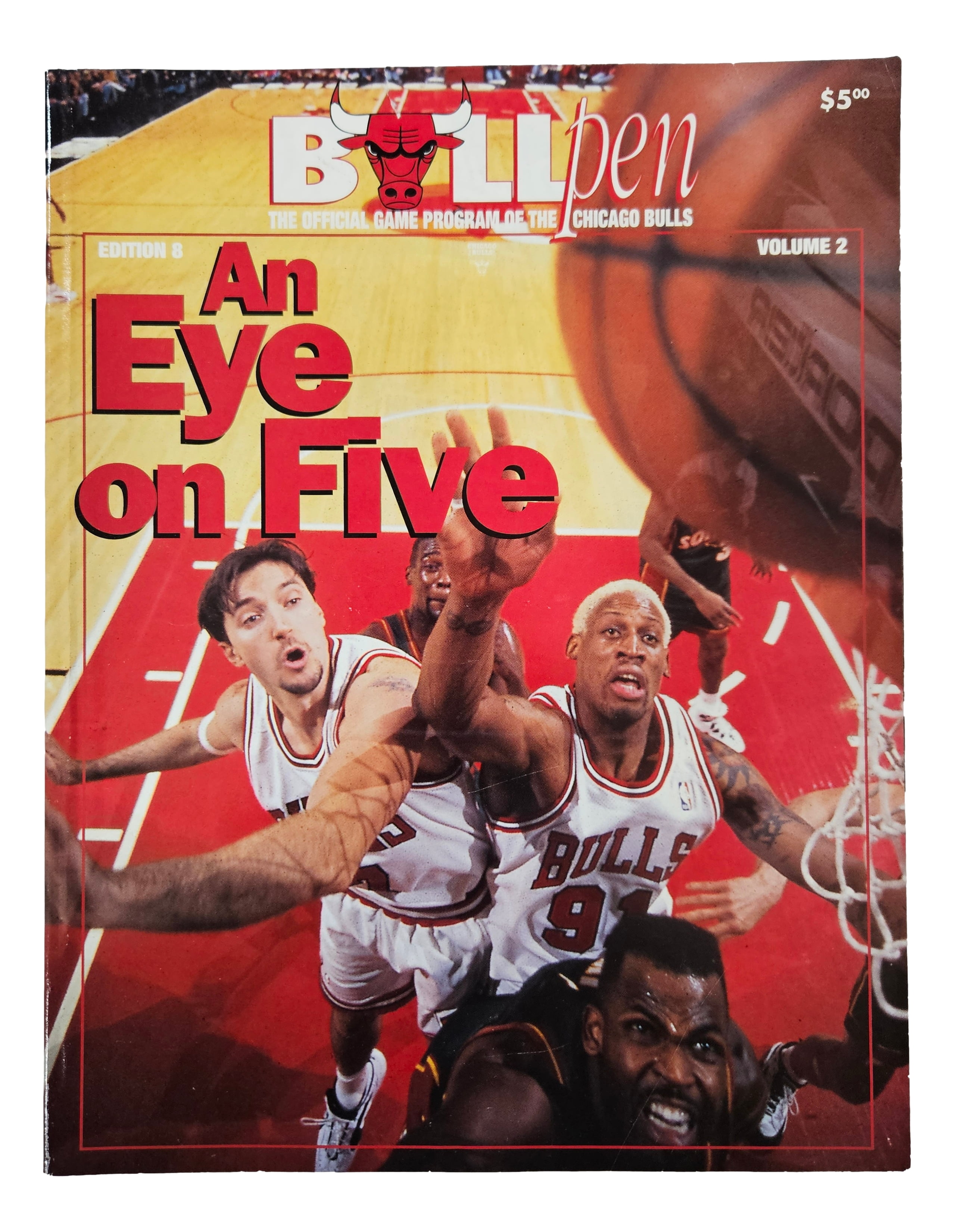 Chicago Bulls 1996 Bullpen Magazine Edition 8 Volume 2 - Walmart.com