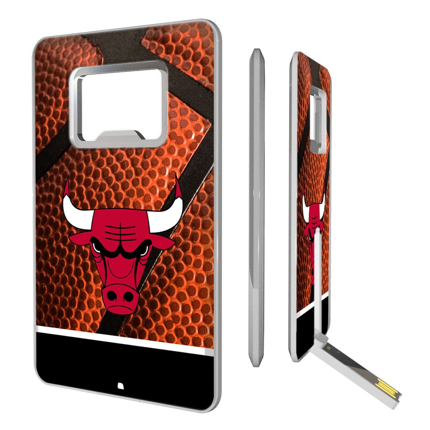 Chicago Bulls Basketball Credit Card USB Drive & Bottle Opener ...