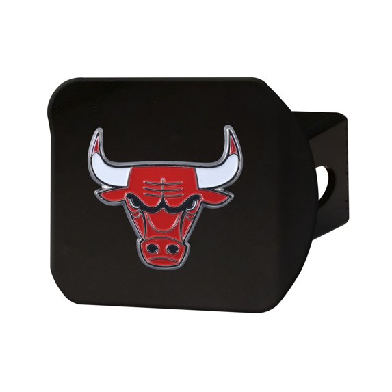 Fanmats Chicago Bulls Black Chrome Hitch Cover 3.4x4 Fits 2 Inch ...