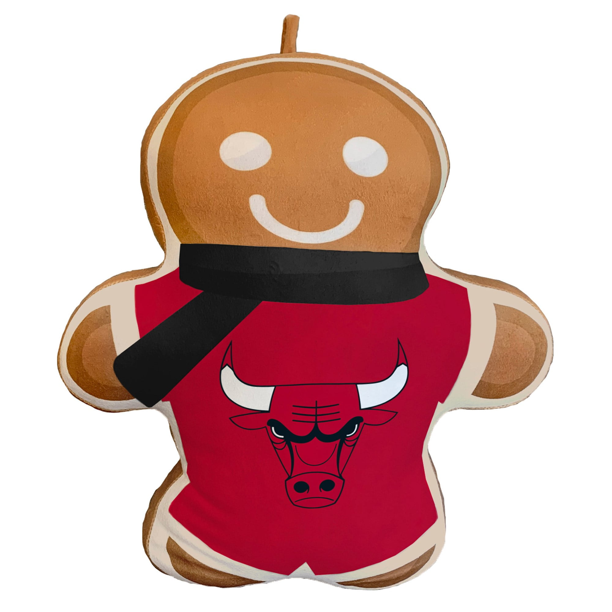 Chicago Bulls Gingerbread Holiday Plushlete - Walmart.com