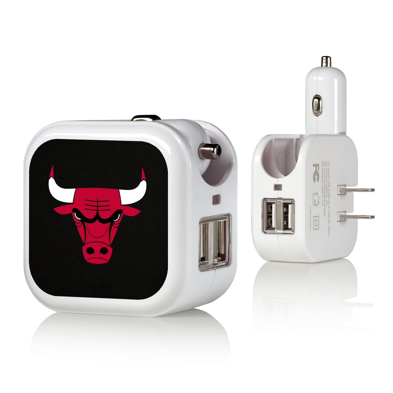 Chicago Bulls Solid Design USB Charger - Walmart.com