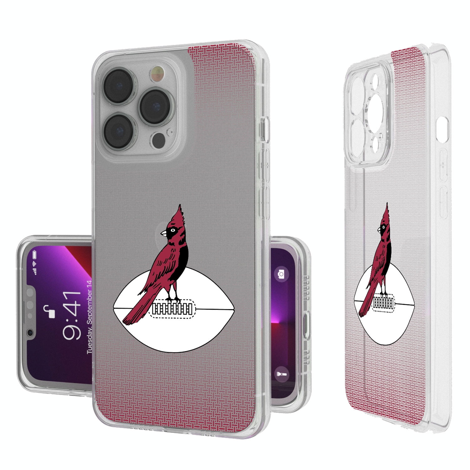 Chicago Cardinals Linen Logo iPhone Clear Case - Walmart.com