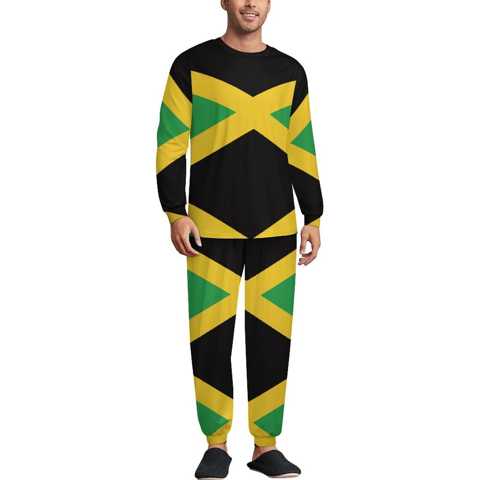 Chicago City Flag Pajamas Long Sleeves 2 Pieces Room Pajama Sets ...