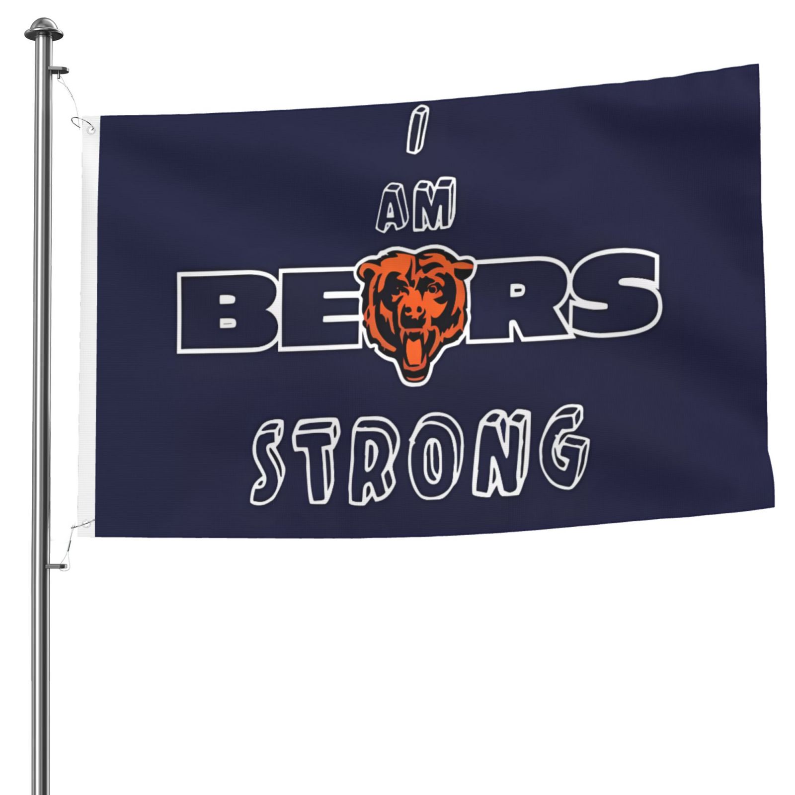 Chicago City Football team flag double-sided 5x8ft flags patio ...