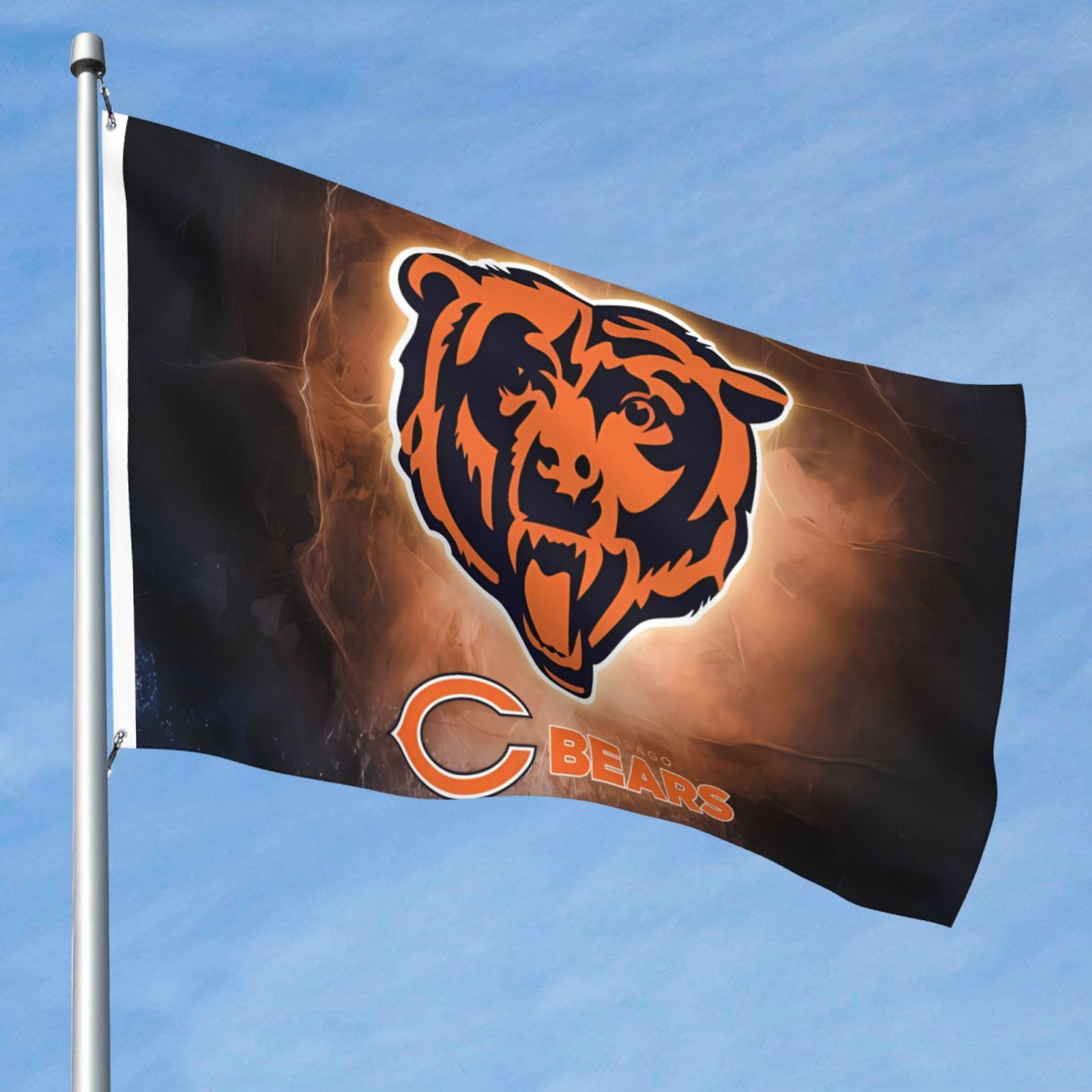 Chicago City Football team flag double-sided 5x8ft flags patio ...