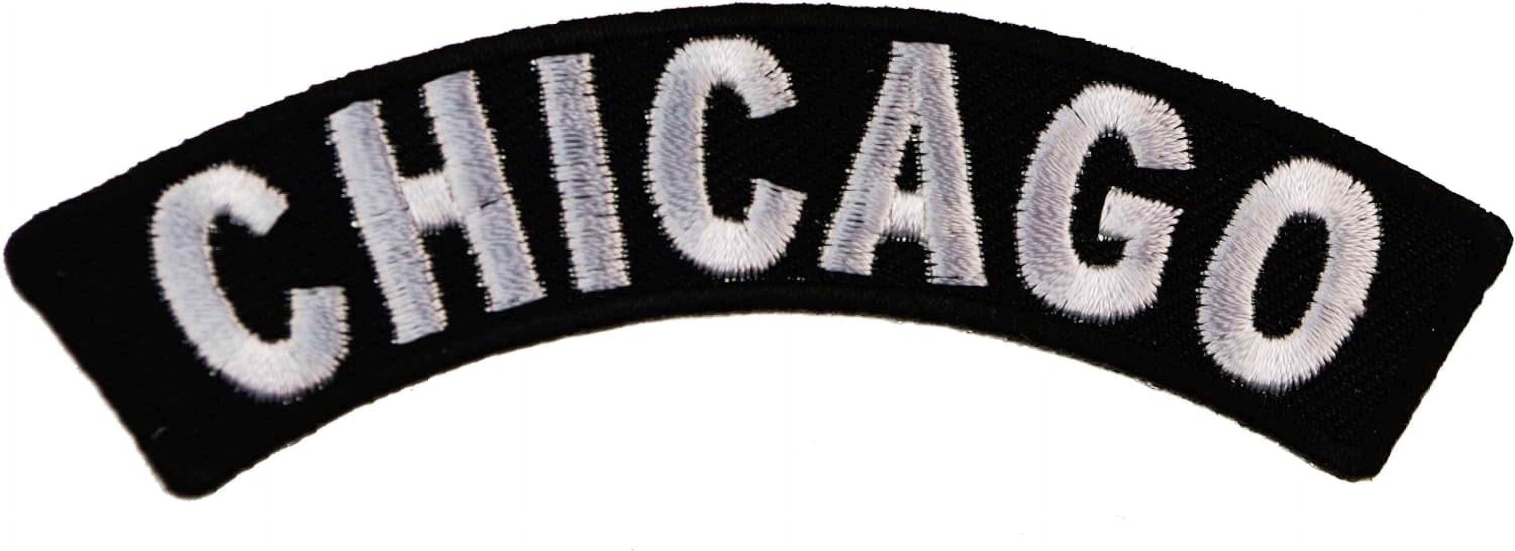 Chicago City Rocker Iron Or Sew On Embroidered Patch IVANP3606 F4D23X ...