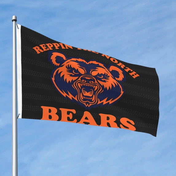 Chicago City Team Double Sided Flag 2x3FT Match Support Flag American ...