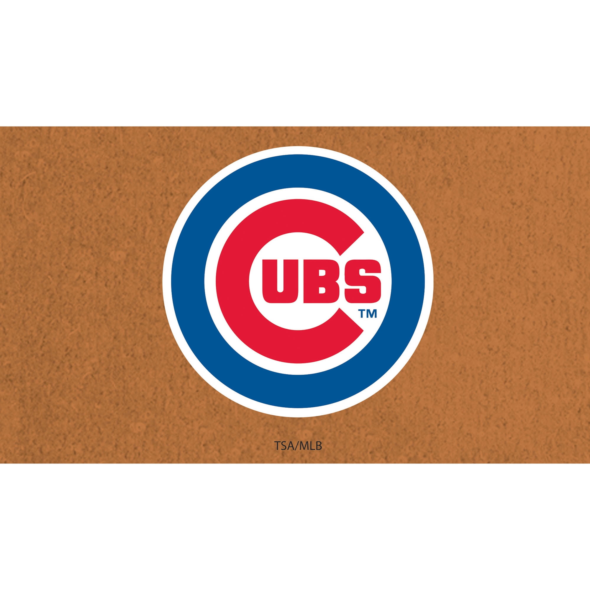 Chicago Cubs 28" x 16" Primary Logo Coir Mat - Walmart.com
