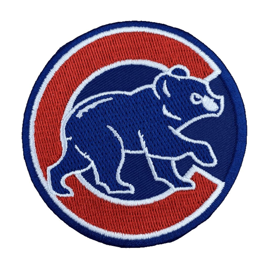 Chicago Cubs 3" Sleeve Embroidered Iron-On Patch - Walmart.com