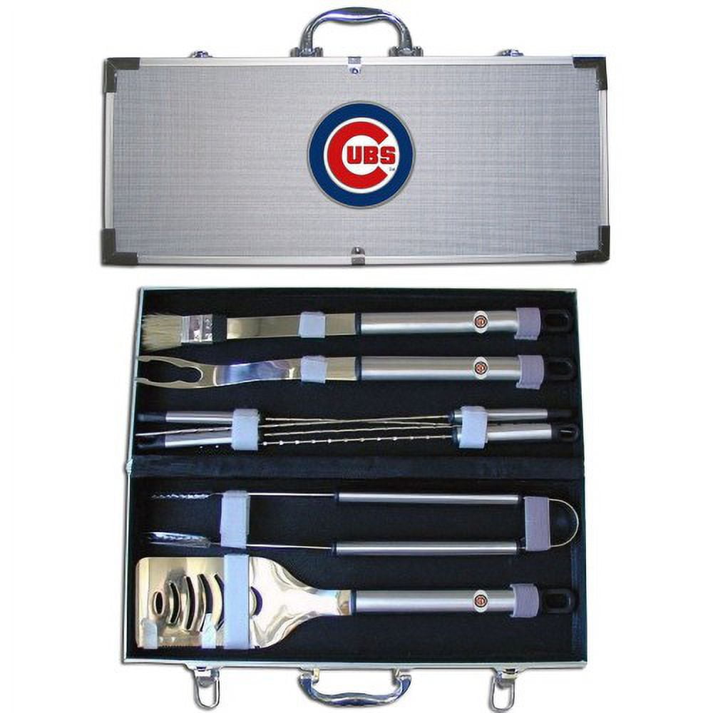 Chicago Cubs 8pc. BBQ Set w/Case - Walmart.com