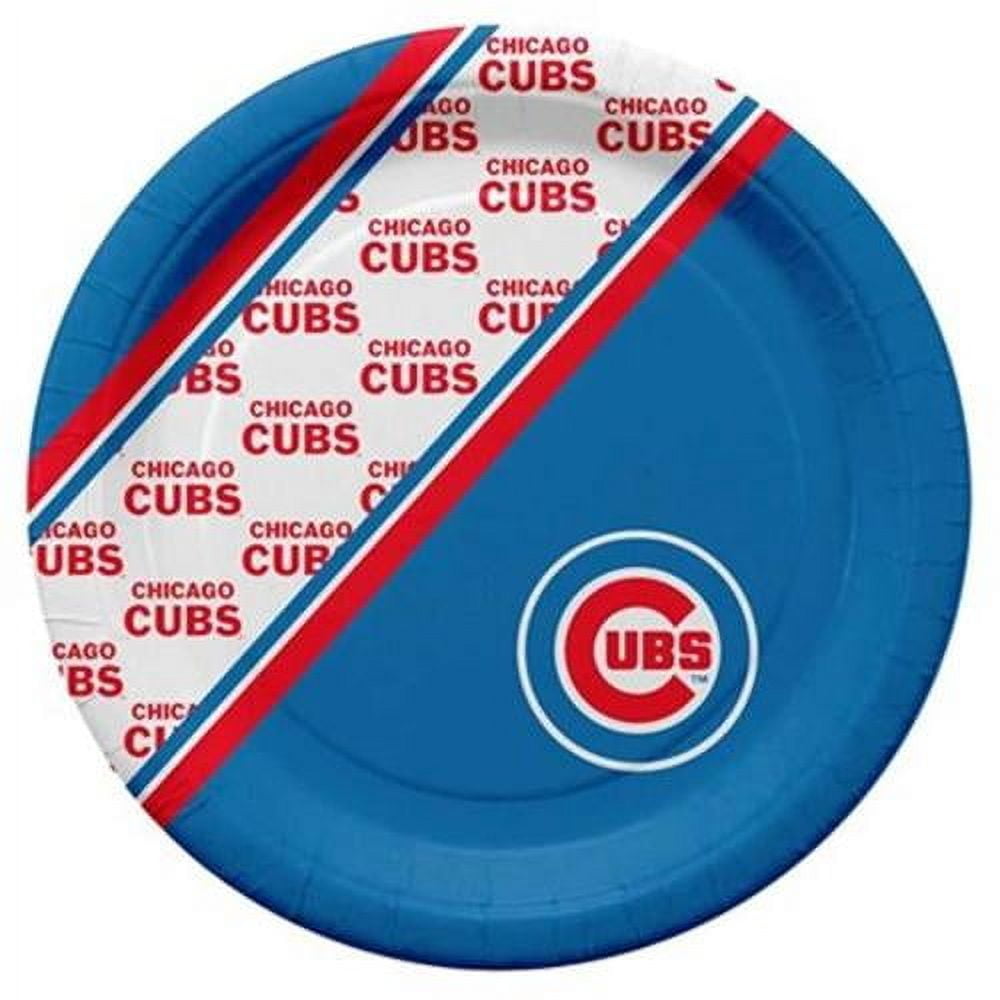 Chicago Cubs Disposable Paper Plates by Duck House - Walmart.com