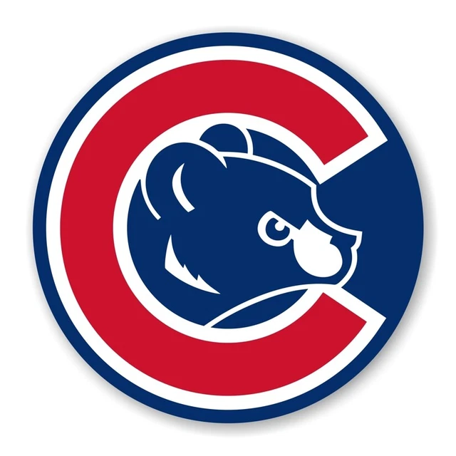 Chicago Cubs Round Sticker Phone Decal Water Bottle Stickers Car Decals ...