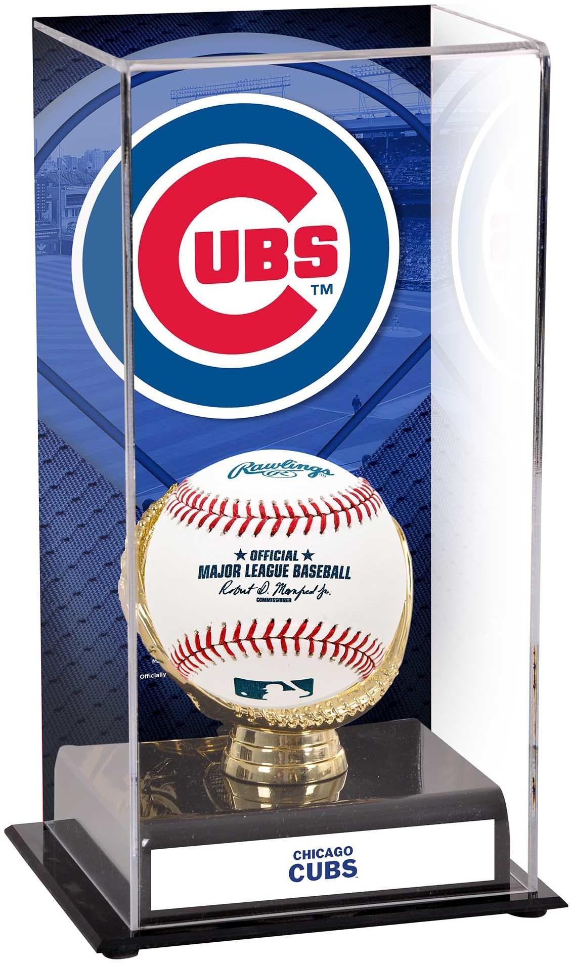 Chicago Cubs Sublimated Display Case with Image - Walmart.com