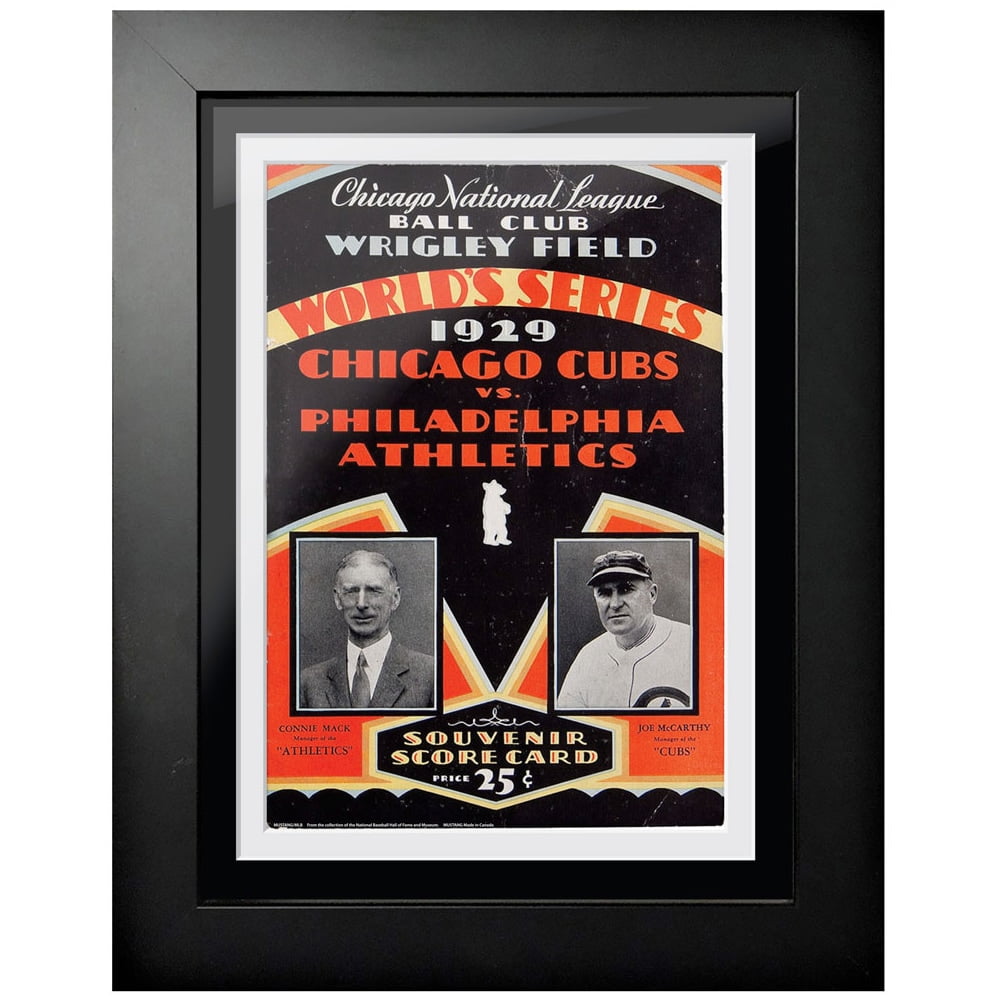 Chicago Cubs vs. Philadelphia Athletics 1929 World Series Vintage 12 ...
