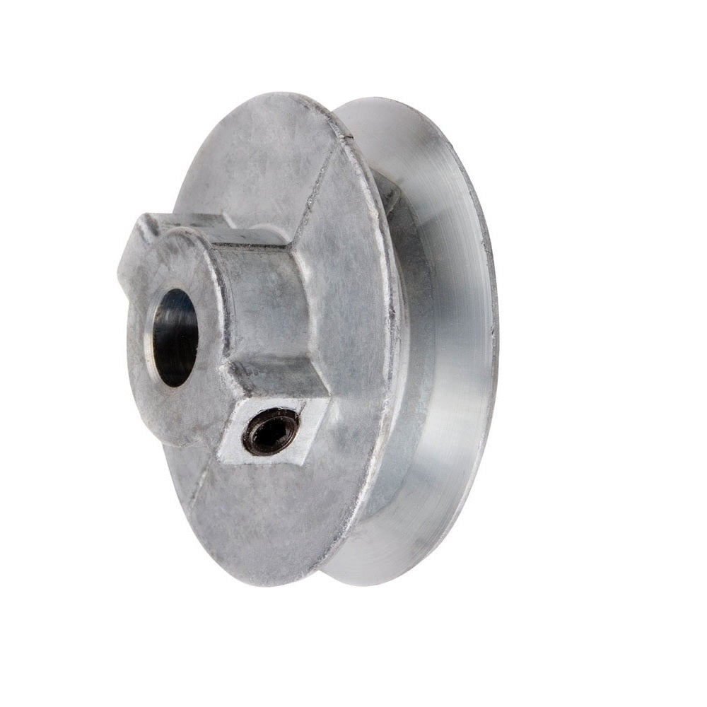 Chicago White Metal Single V Grooved Pulley 300A5 - 3 Inch Diameter ...