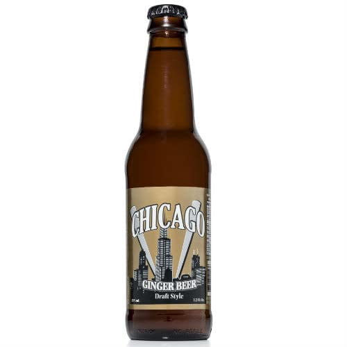Chicago Draft Style Ginger Beer - 12 oz (24 Glass Bottles) - Walmart.com