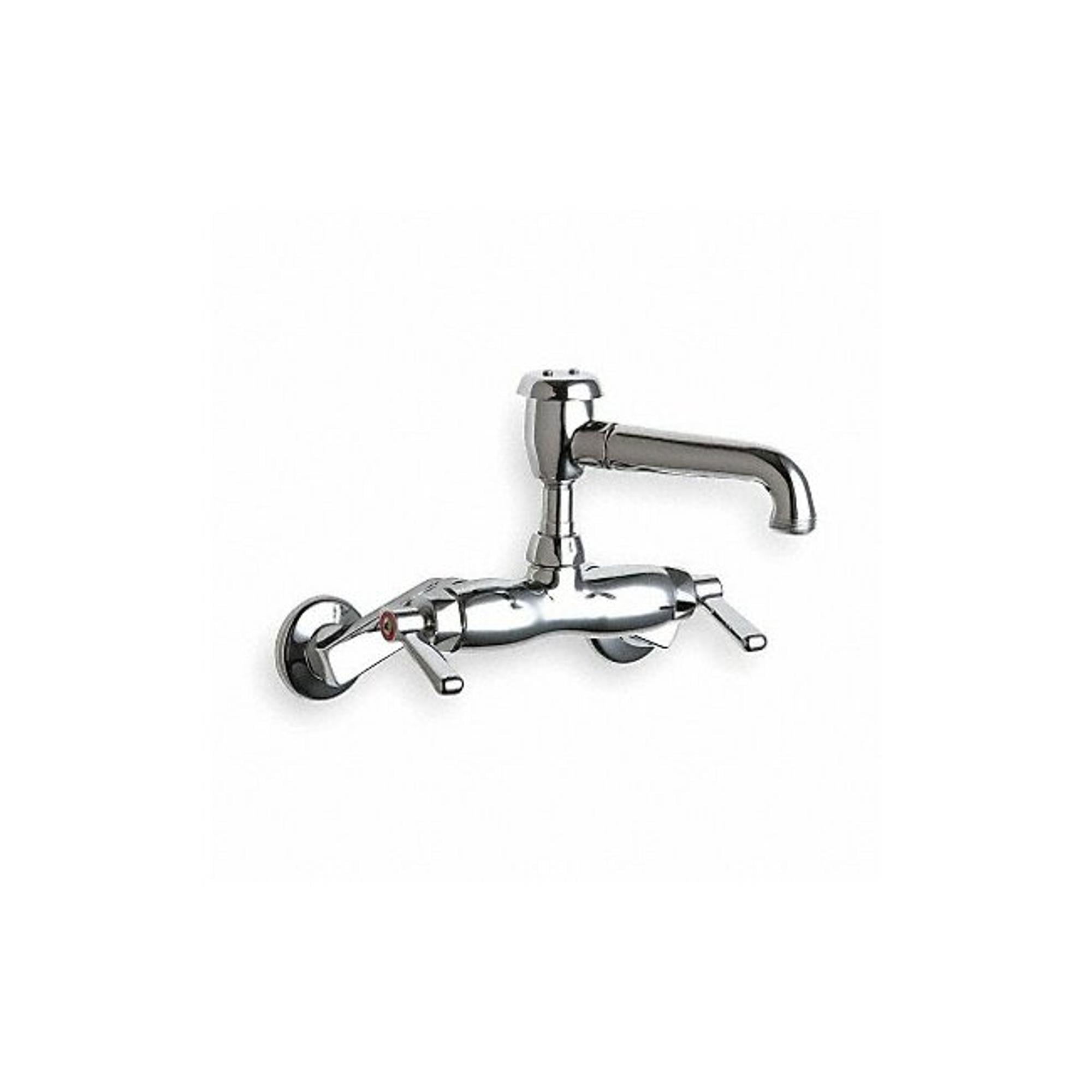 Chicago Faucet Straight,Chrome,Chicago Faucets,12.0gpm 886-CP - Walmart.com