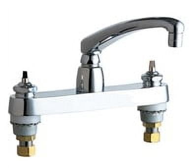 Chicago Faucets 1100-E35lehab Commercial Grade Kitchen Faucet - Chrome ...