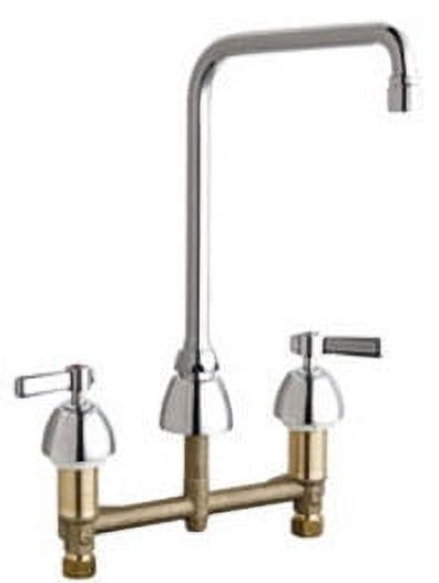 Chicago Faucets 201-Rsha8ae3vxkab Commercial Grade High Arch Kitchen ...