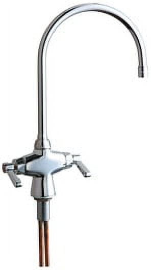 Chicago Faucets 50-Gn8ae35ab Commercial Grade Single Hole Kitchen ...