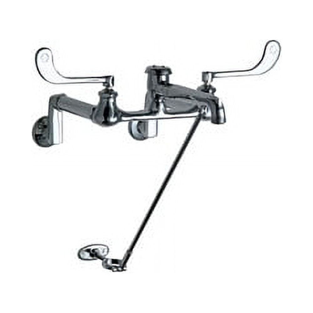 Chicago Faucets 815-Vb Flushing Rim Utility Faucet - Chrome - Walmart.com