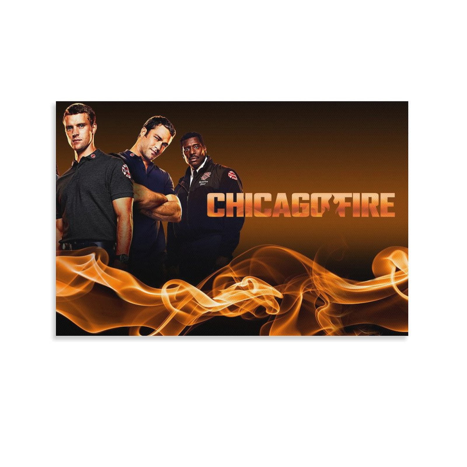 Chicago Fire American TV Series Poster Home Decor Poster Wall Art ...