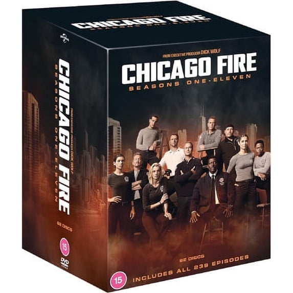 Chicago Fire (Complete Series 1-11) - 62-DVD Box Set [ NON-USA FORMAT ...