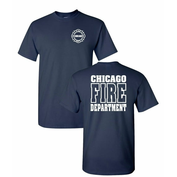 Chicago Fire Department T-shirt Sided As Seen On TV Show -1719459350 ...