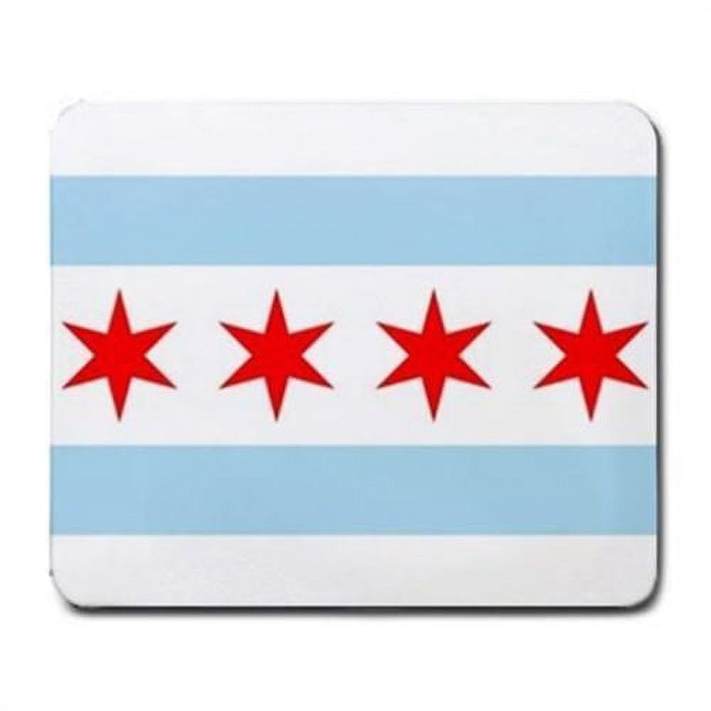 Chicago Flag Mouse pads Gaming Mouse Pad 9.84x7.87 inches - Walmart.com
