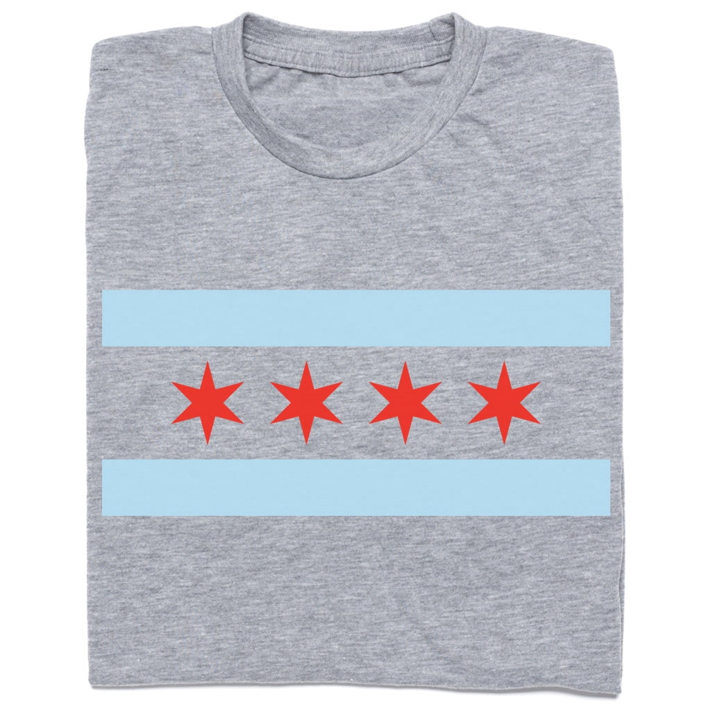 Chicago Flag Stars TShirt Trending Tee Best Gift Shirts - Walmart.com