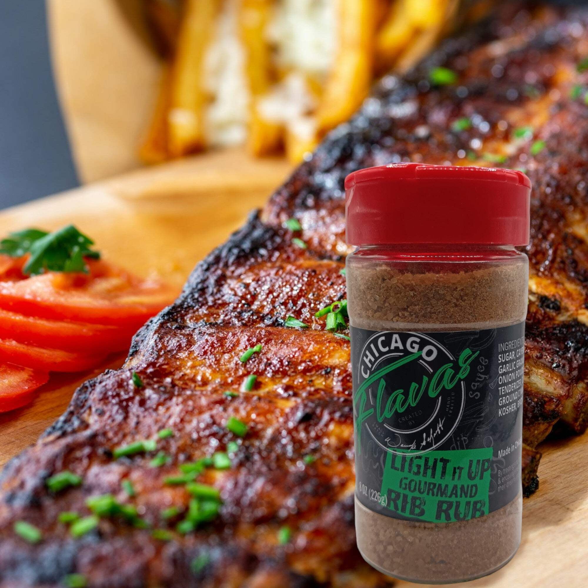 Chicago Flavas Light It Up Gourmand Rib Rub - Walmart.com