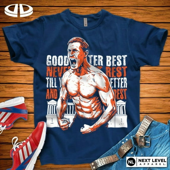 Chicago Football Ben Johnson "GOOD BETTER BEST" T-Shirt, Good Better ...