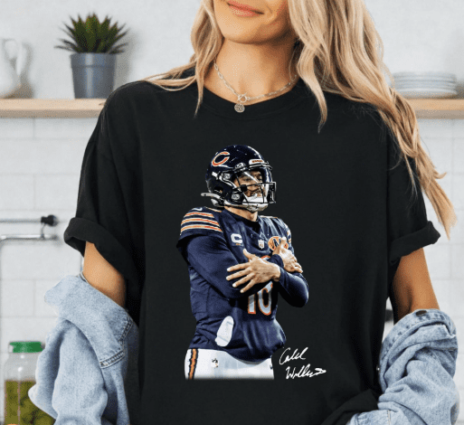 Chicago Football Caleb T-Shirt, CALEB WILLI@MS "COLD" Chicago Football ...