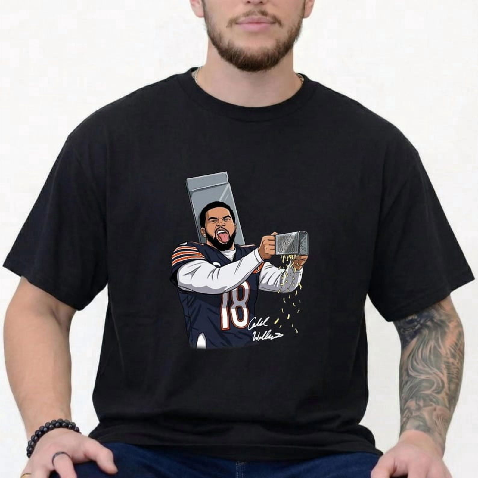 Chicago Football Game Day Tailgate Graphic Fan Shirt Caleb Williams ...