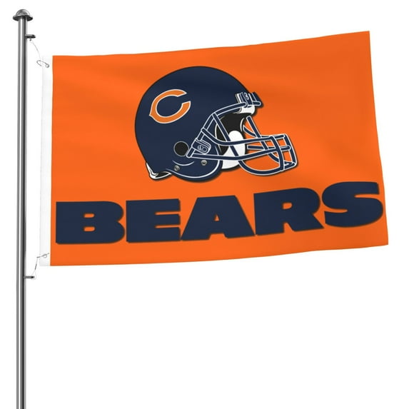Chicago Football Team 2x3 FT Double-Sided Flag (Pole Not Included ...