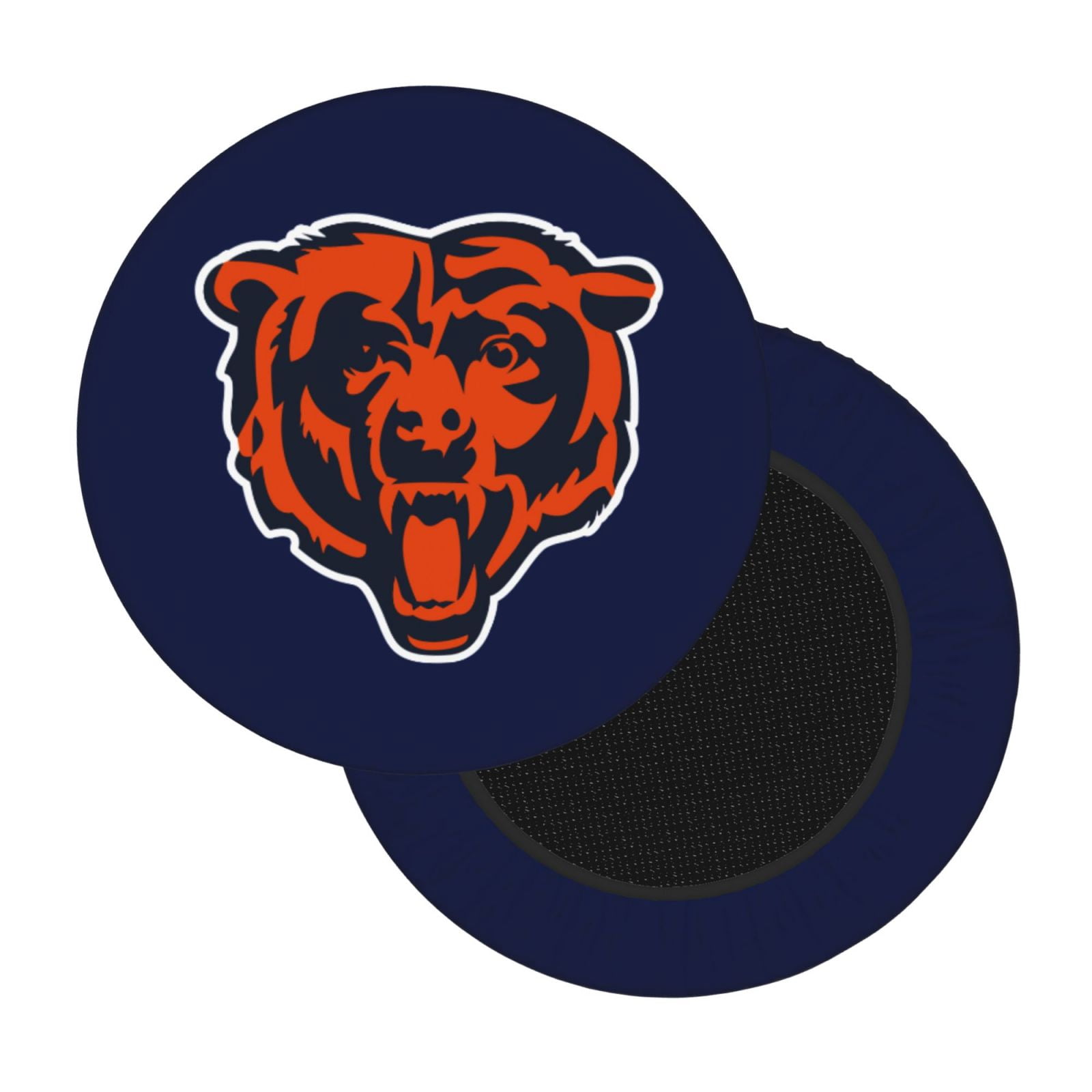 Chicago Football team themed Round Bar Stool Seat Covers, Soft And ...