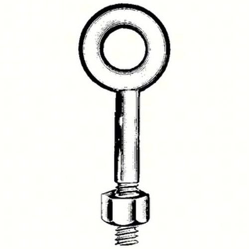 Chicago Hardware 080712; Eye Bolt Galvanized 1/2 X 8 - Walmart.com