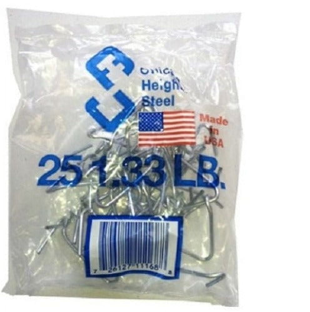 Chicago Heights M005FAST25RG025 25-Packs of T-Post Fence Post Clip ...