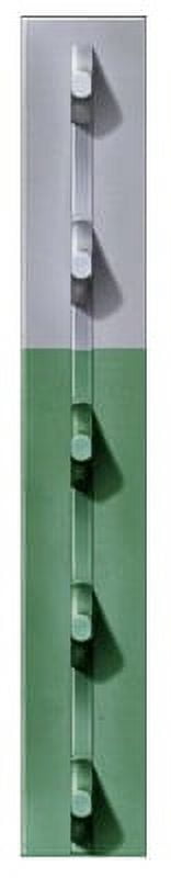 Chicago Heights Steel FRPT12500060G4N 1.25 in. x 6 ft. Green Studded T ...