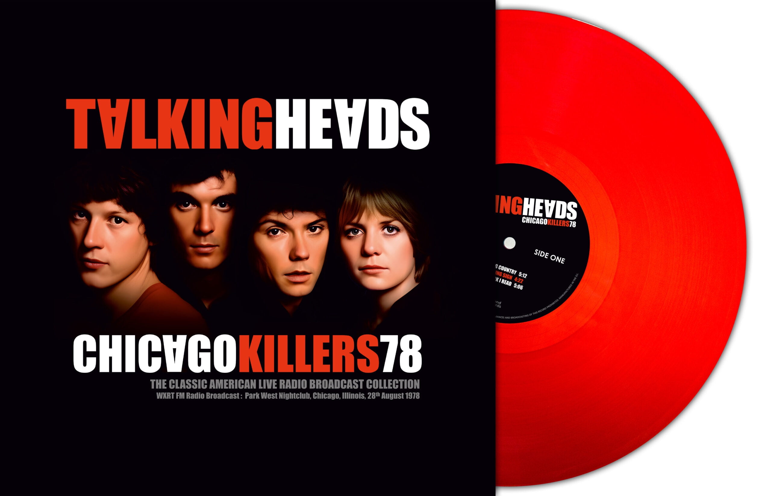Talking Heads Chicago Killers 78 (Vinyl Record) 12" Album Coloured ...